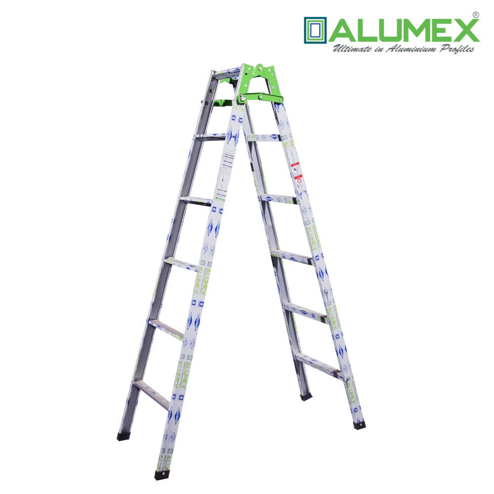 Home Products Ladders ALUMEX Dual Purpose Ladder - 6Ft (DPL-STN-6FT-S)
