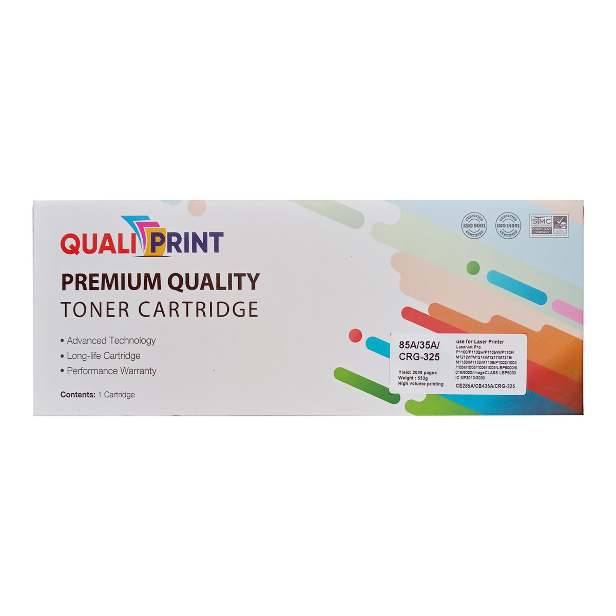 Home Products Printer Cartridges Quali Print CE285A/CB435A/CRG325 Toner ...