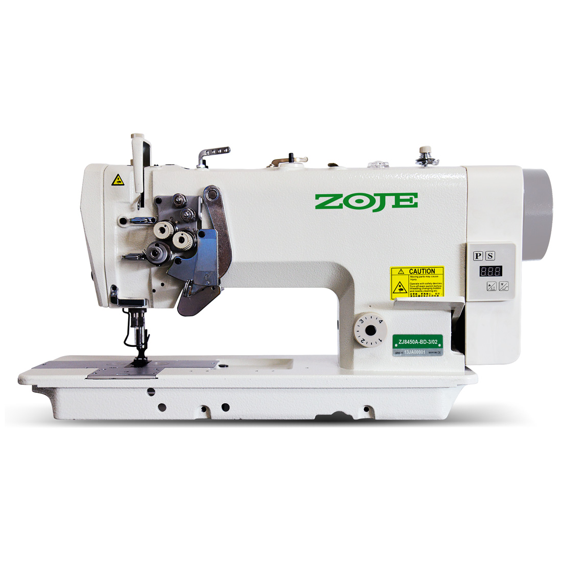 Home Products Industrial Sewing Machines Zoje Twin Needle Lockstitch ...