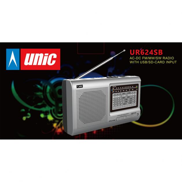UNIC Portable Radio - 8 Band